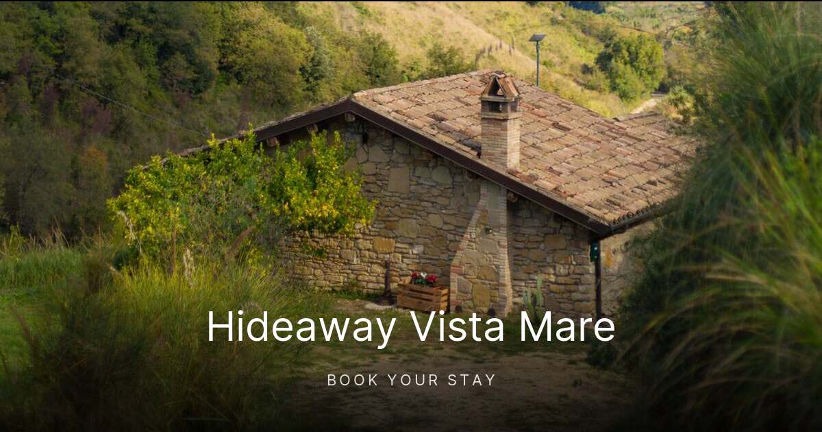 Stone Cottage with Sea View, Abruzzo | Hideaway Vista Mare